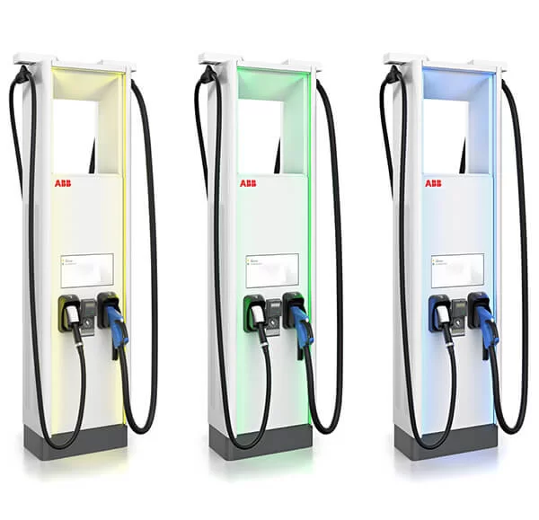 Trạm sạc nhanh DC ô tô điện 175-350 kW CCS2 ABB | EVSE VN