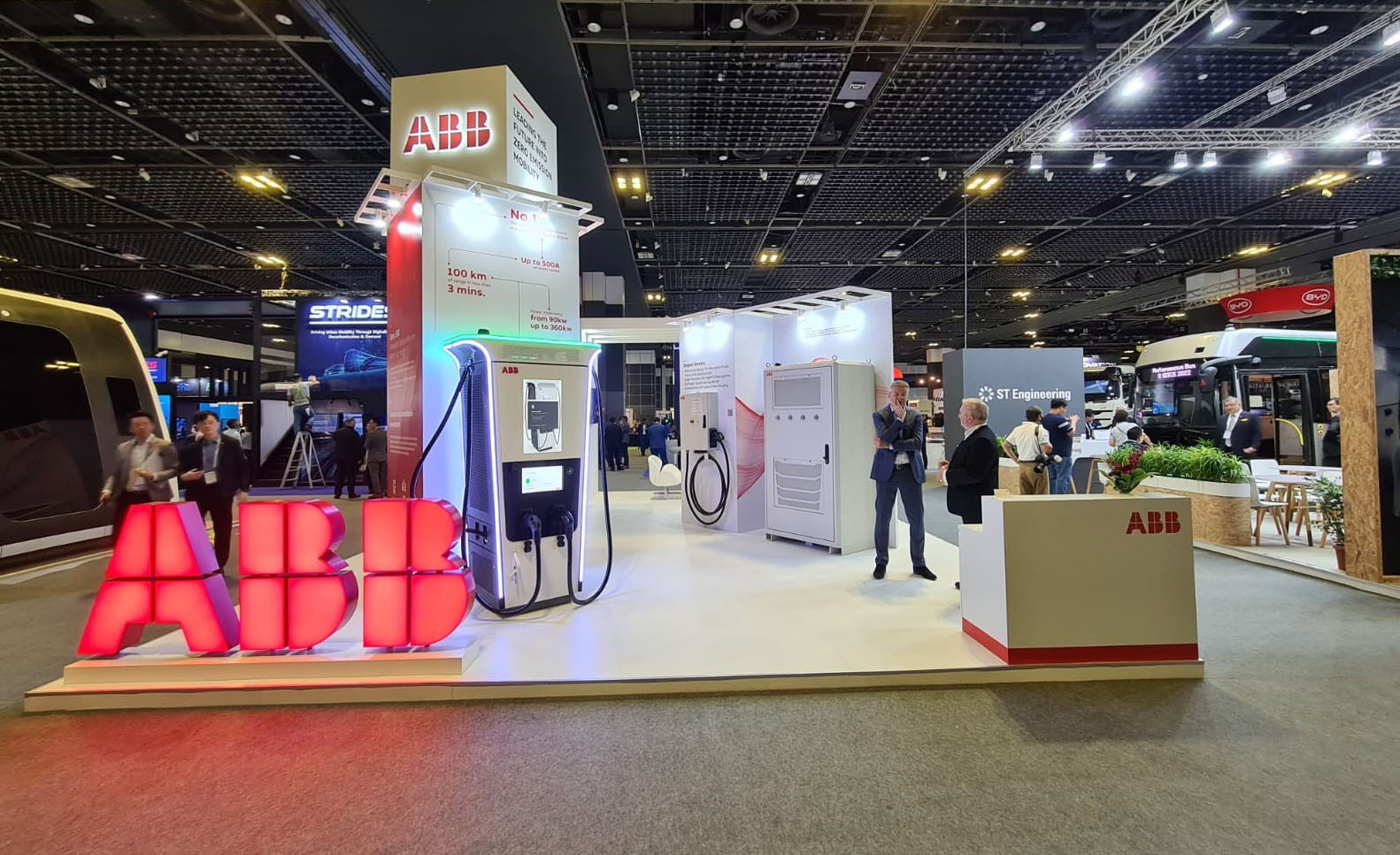 Trạm sạc siêu nhanh DC ô tô điện 360 kW CCS2 ABB | EVSE VN